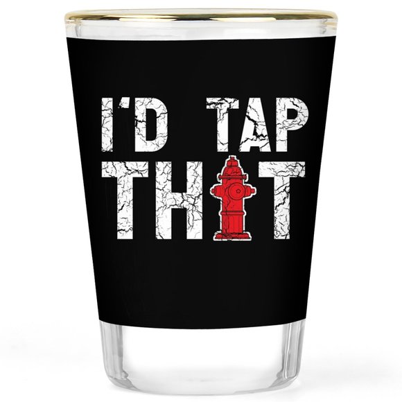 Bella Badge Designs | Party Supplies | Firefighter Shot Glass Fireman ...
